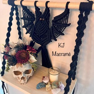 Macrame Bat Tutorial 3-in-1 Pattern Digital Download, Whimsigoth ...