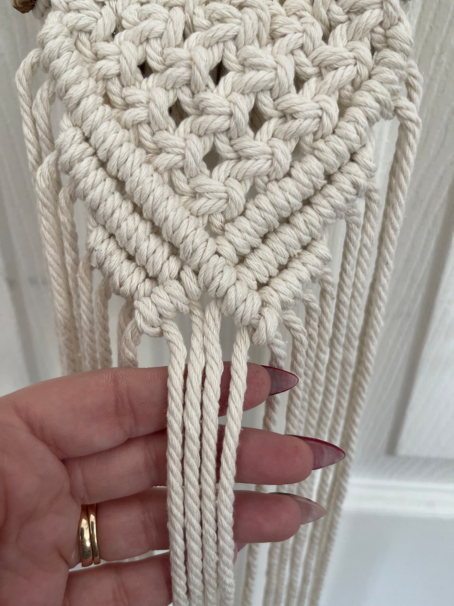 Macrame Antler Tutorial Pattern Wall Hanging, Digital Download, Witchy ...