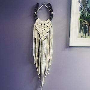 Macrame Horseshoe Digital Download Pattern Tutorial - Etsy