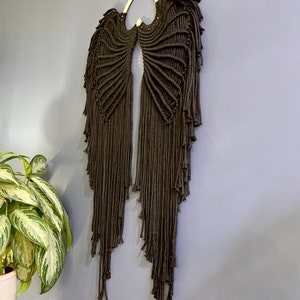 Macrame Angel / Raven Wings Digital Download Pattern Tutorial - Etsy