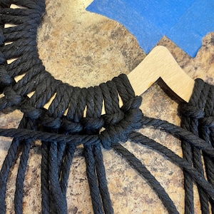 Macrame Angel / Raven Wings Digital Download Pattern Tutorial - Etsy