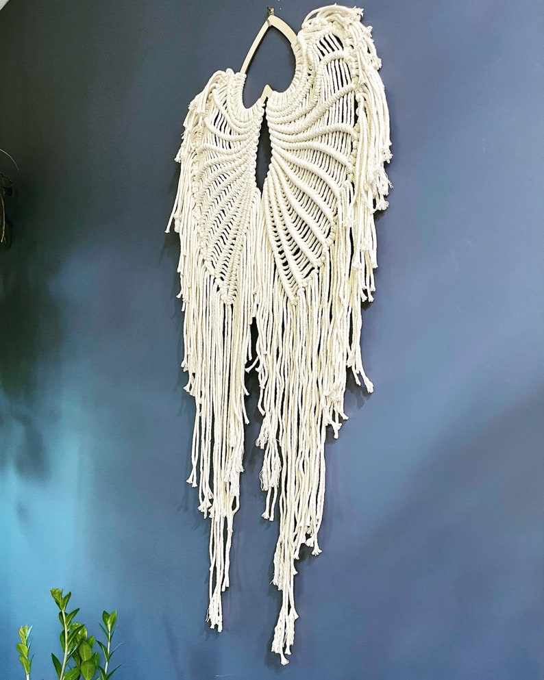 Macrame Angel / Raven Wings Digital Download Pattern Tutorial - Etsy
