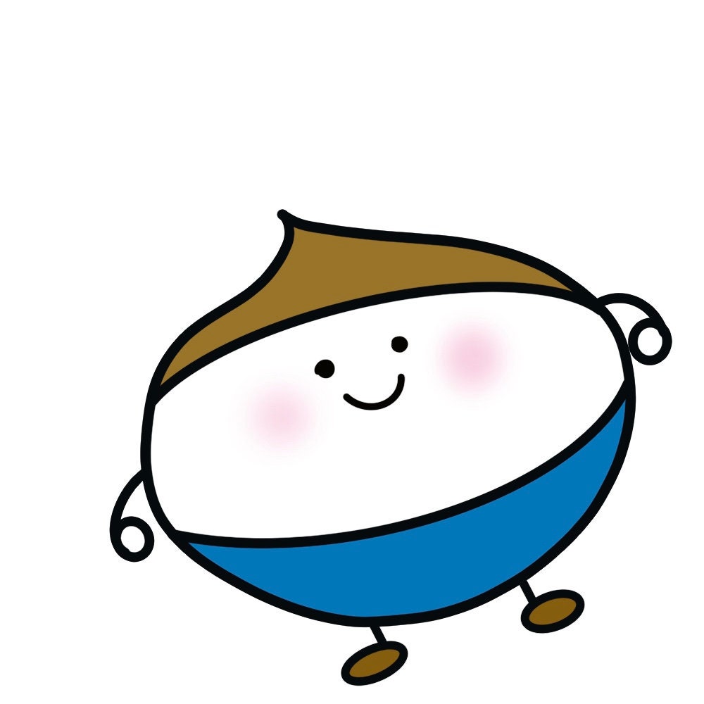 Printable Digital chestnuts Character Image File - Etsy