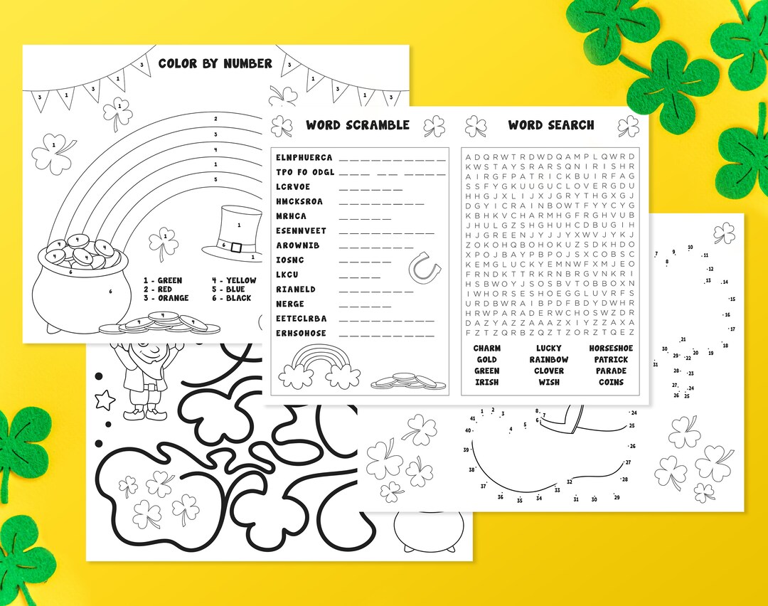 Coloriages de la Saint-Patrick | Pages d'activités pour les enfants ...