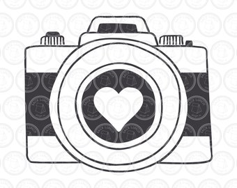 Camera Cut File | Etsy
