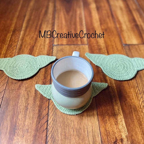 PATTERN Alien Coasters Crochet No Sew Hot Pad Centerpiece | Etsy