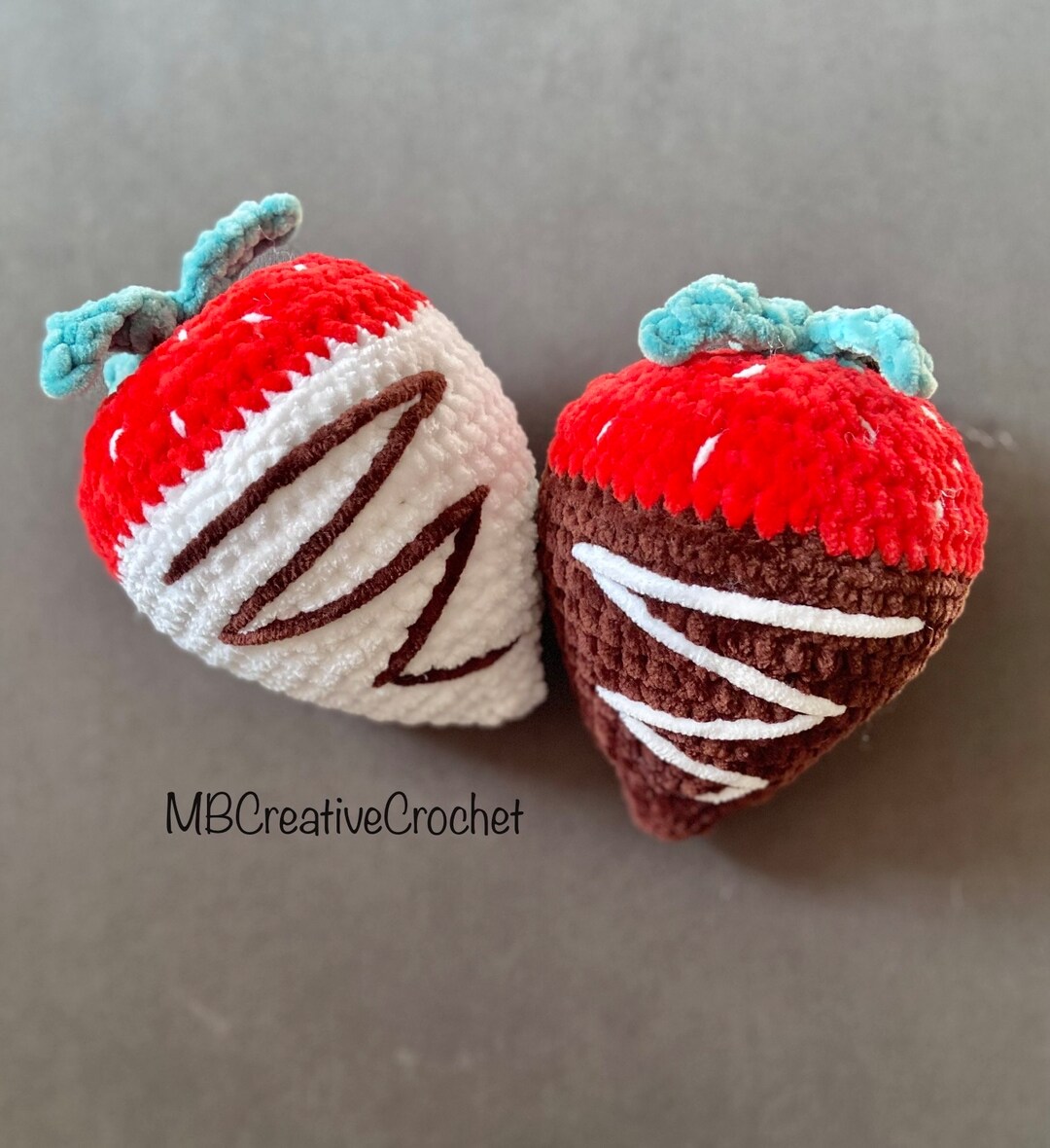 FINISHED PRODUCT- Chocolate Covered Strawberry Plushie Pillow- to Mail ...