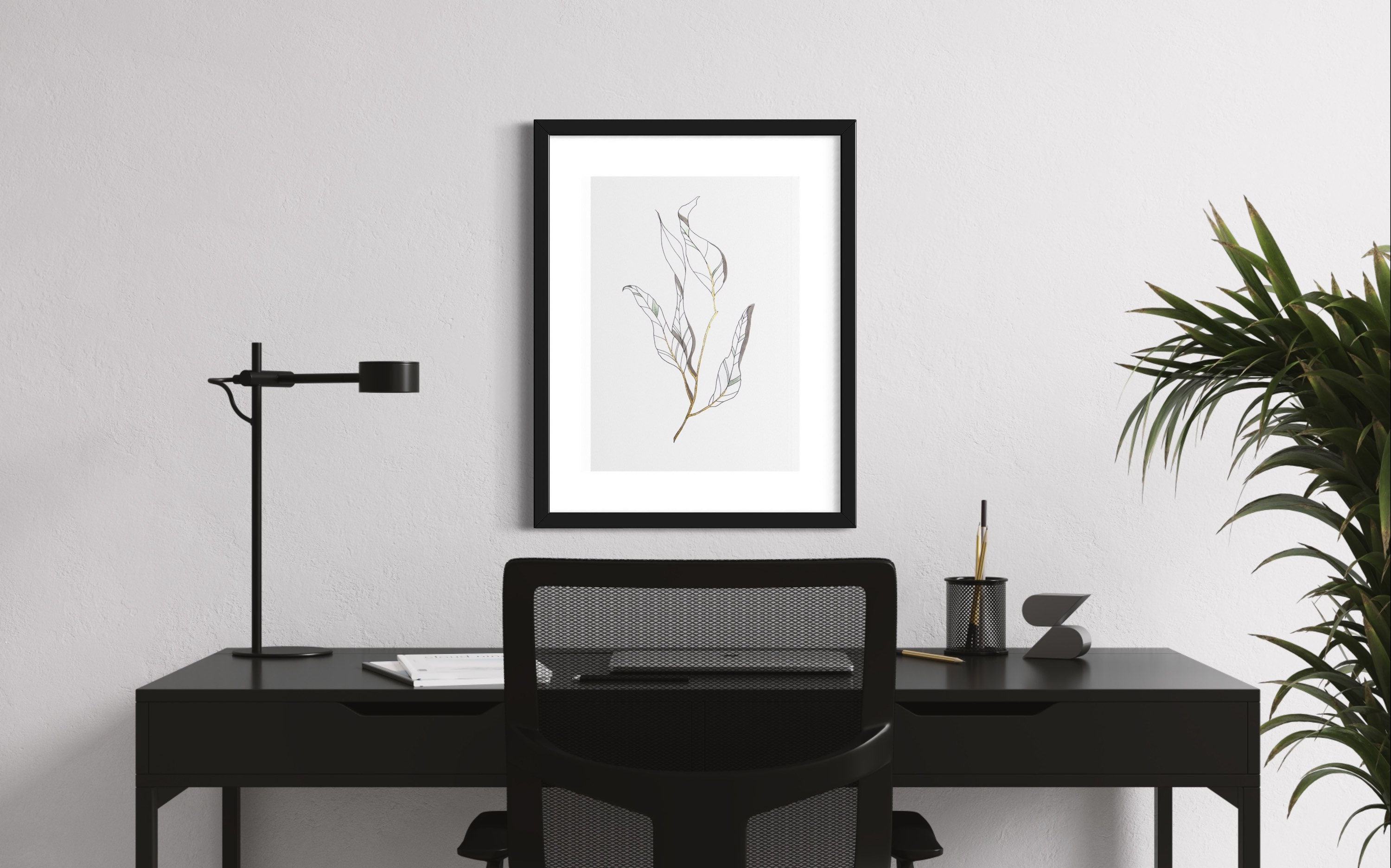 Printable Botanical Graphic Plant Poster Ready to Print - Etsy