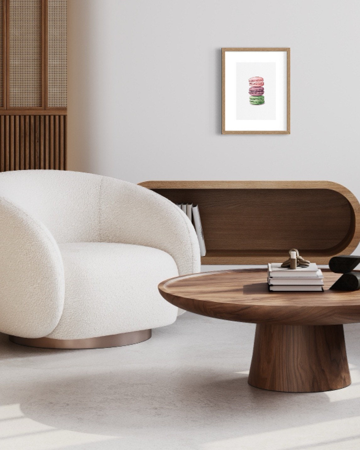 Printable Macaroon Poster Cute Art Ready to Print - Etsy