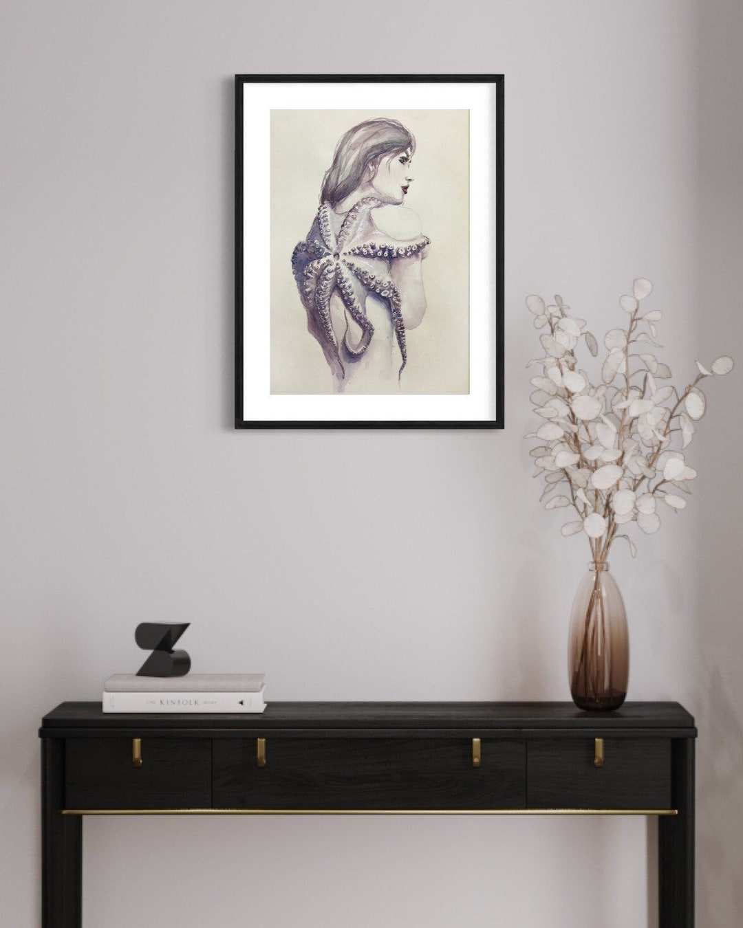 Printable Poster Twined Girl Print, Modern Woman Art Print - Etsy