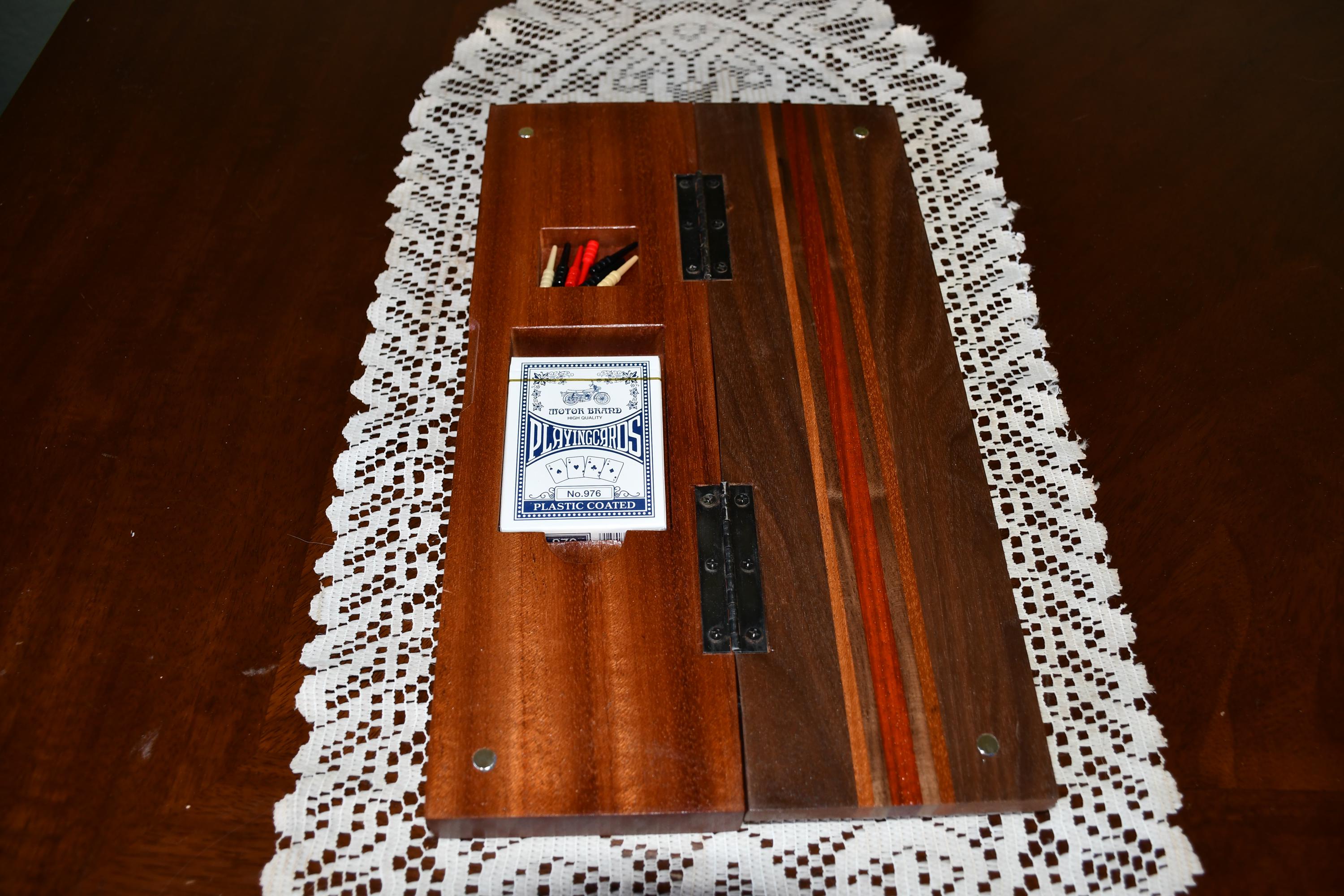 Hand Crafted Hardwood Cribbage Board - Etsy