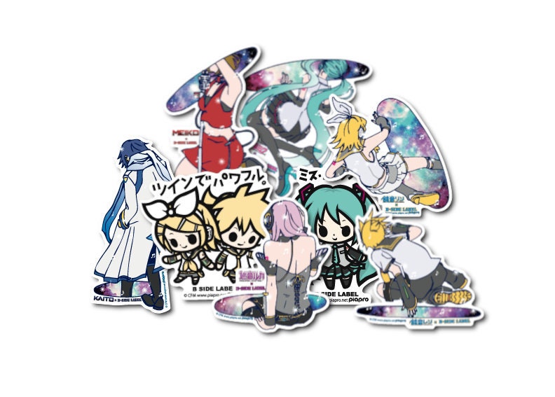 Hatsune Miku Laptop Sticker Kagamine Rin Kagamine Len | Etsy