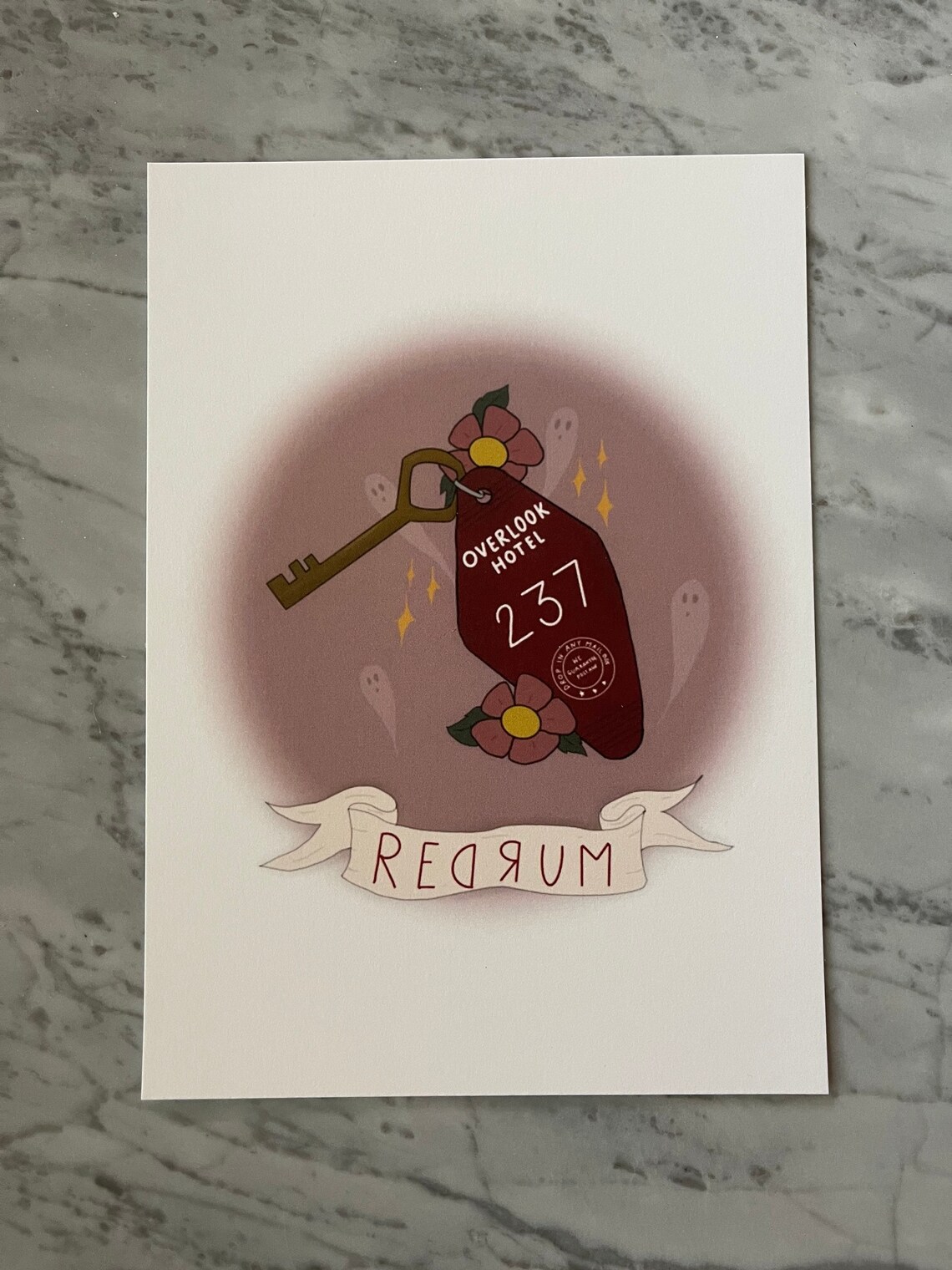 Overlook Hotel Key Print - Etsy