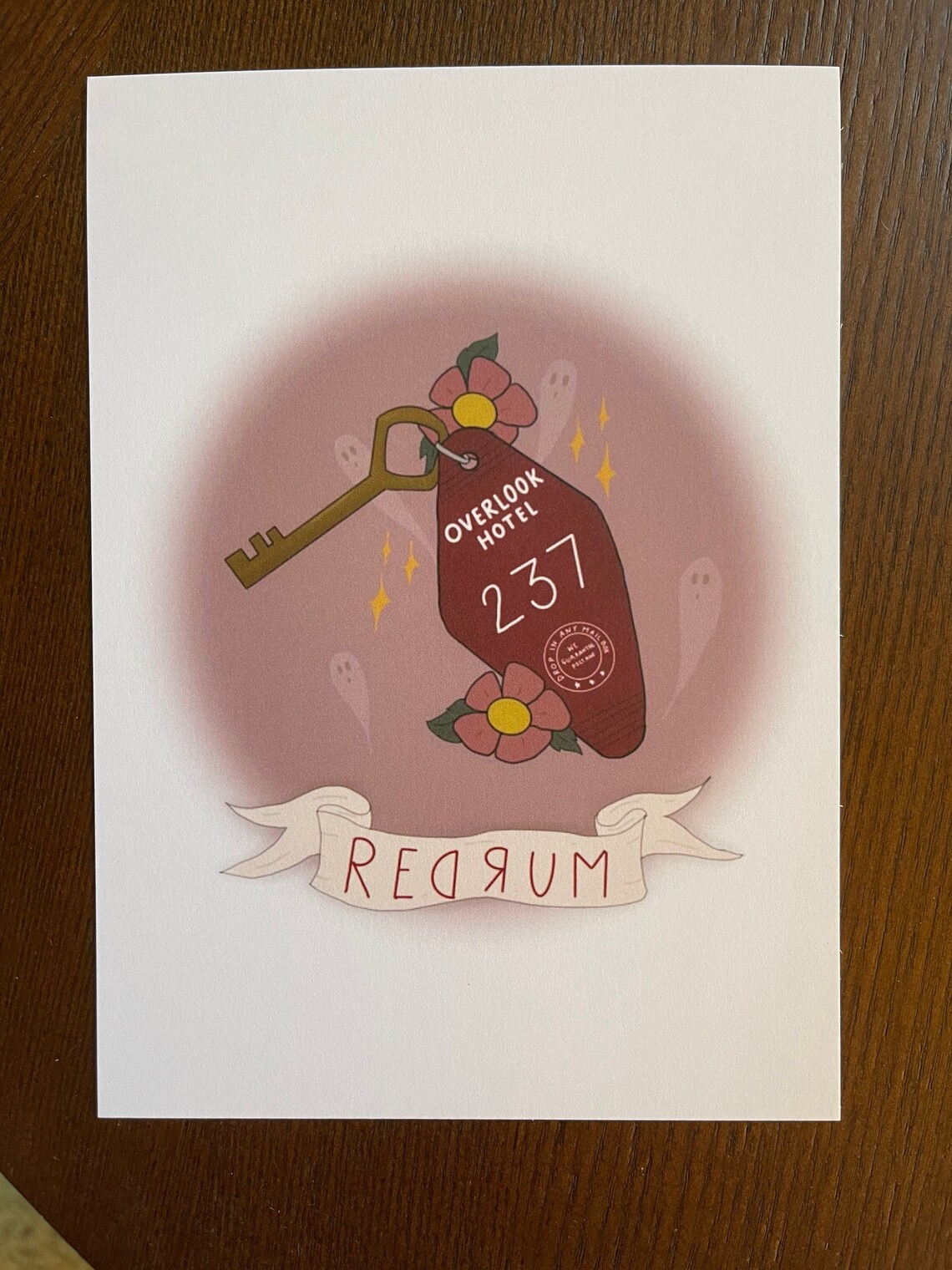 Overlook Hotel Key Print - Etsy