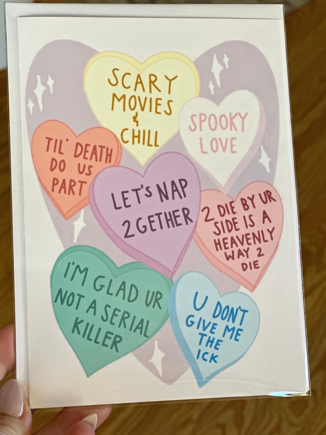 Spooky Love Valentine Card - Etsy