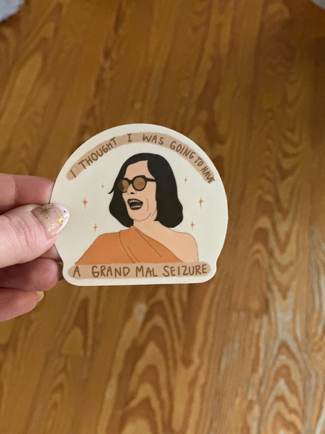 Grand Mal Seizure Vinyl Sticker - Etsy