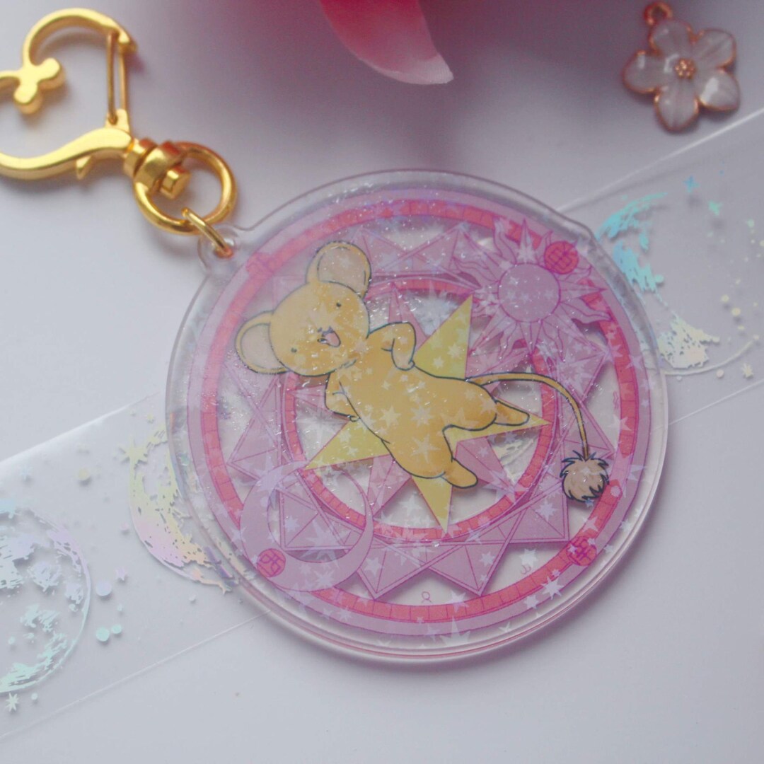 PRE-ORDER Kero Beros Card Captor Sakura Keychain - Etsy