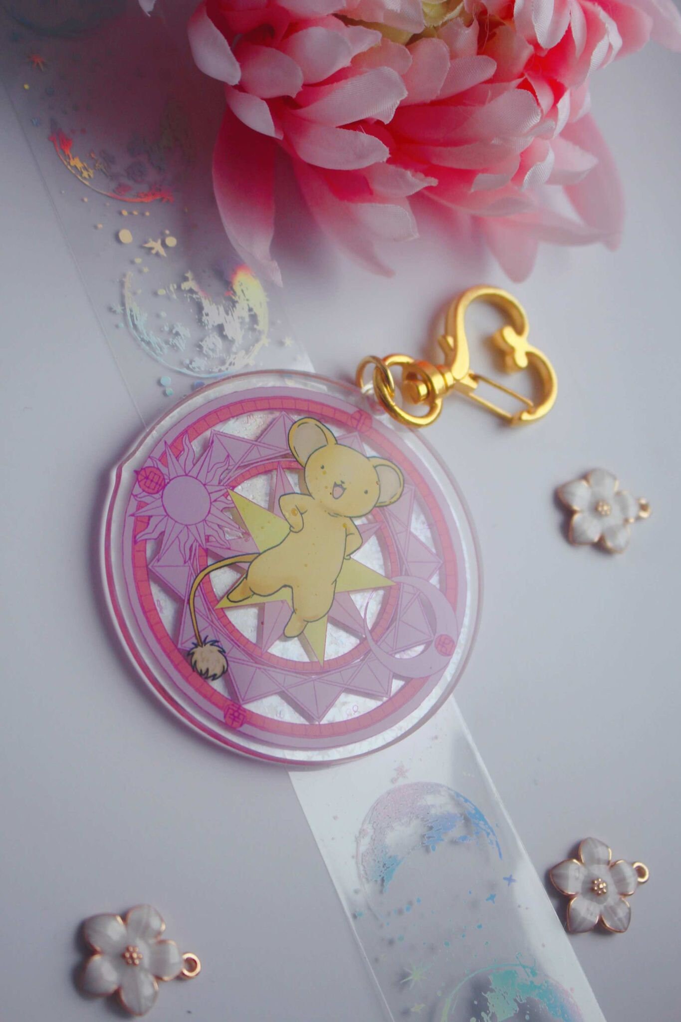PRE-ORDER Kero Beros Card Captor Sakura Keychain - Etsy