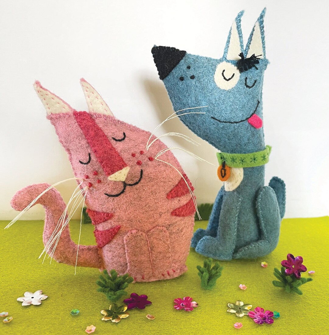 Cat and Dog Downloadable PDF Sewing Pattern - Etsy