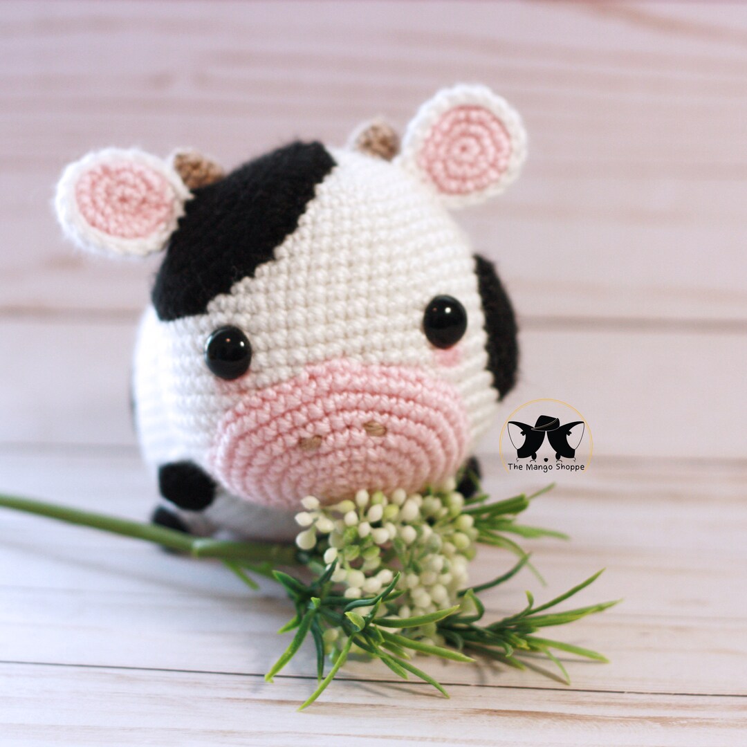 Amigurumi Cow Doll Crochet Cow Doll Cow Doll Handmade Cow - Etsy