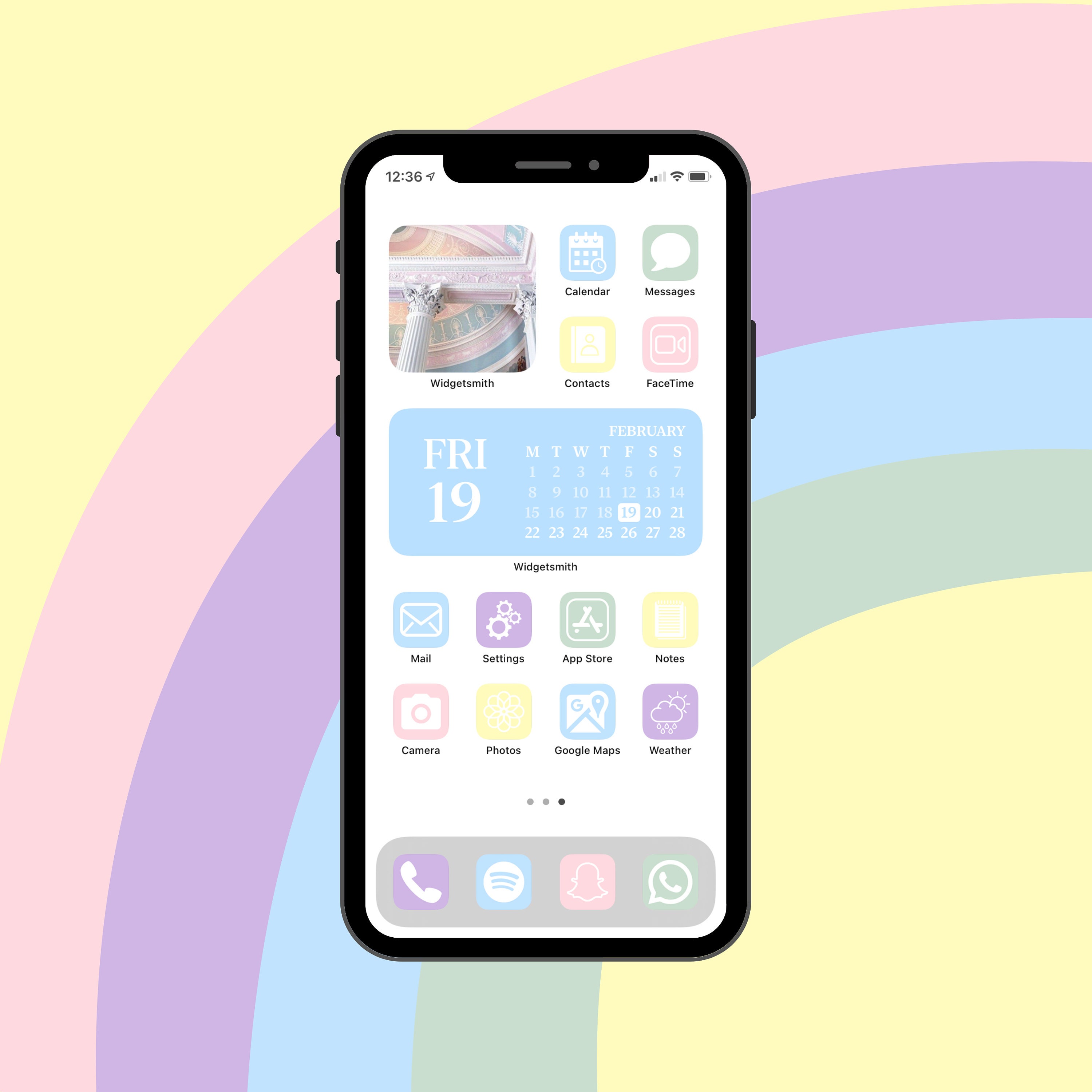 Pastel iPhone Icons Ios 14 Icons App Icons Ios 14 Blue Pink Yellow ...