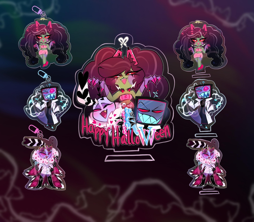 PRE-ORDER: Hazbin Hotel Vox, Velvette, Valentino Halloween Collection ...