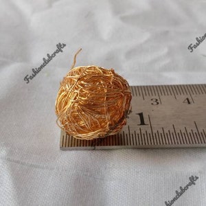 5 Pieces Metal Ball Shape Crafting Material Jewellery Making Keychain ...