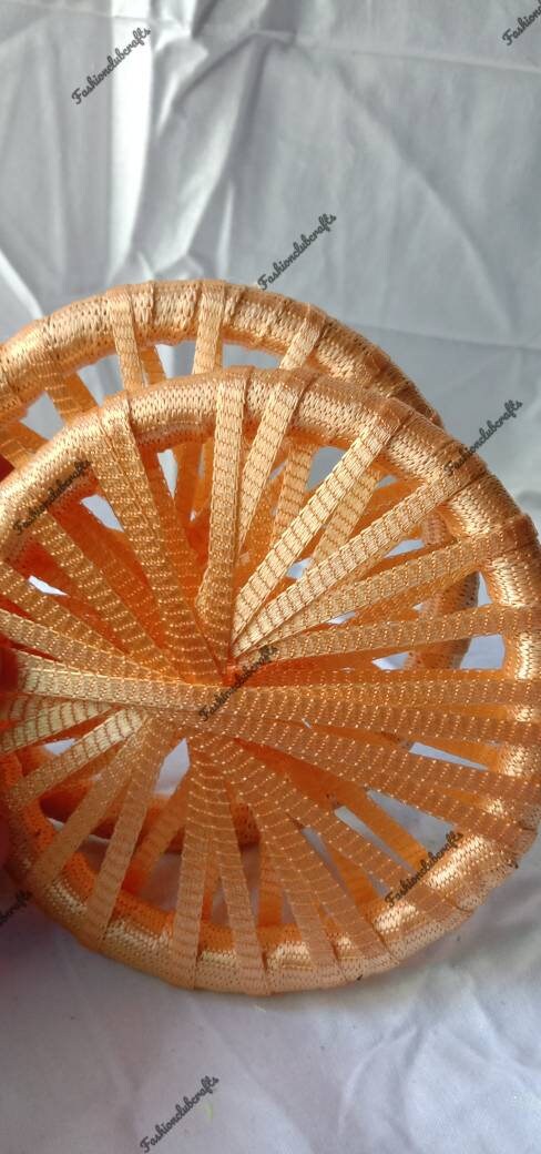 5 Pieces Woolen Bangle With Golden Lace Colorful Ring for - Etsy