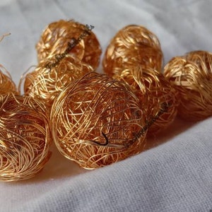 5 Pieces Metal Ball Shape Crafting Material Jewellery Making Keychain ...