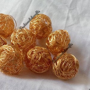 5 Pieces Metal Ball Shape Crafting Material Jewellery Making Keychain ...