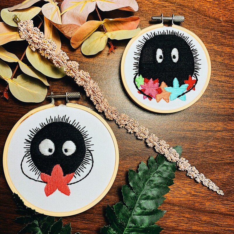 Ghibli Embroidery - Etsy