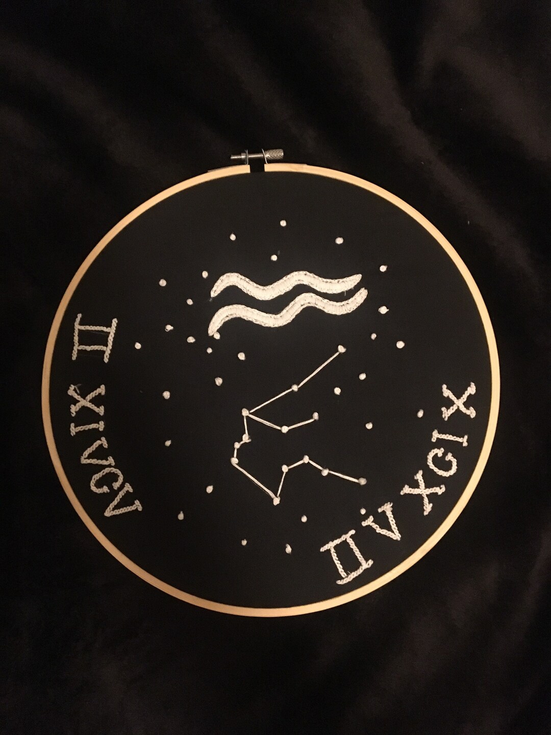 Custom Zodiac Embroidery - Etsy