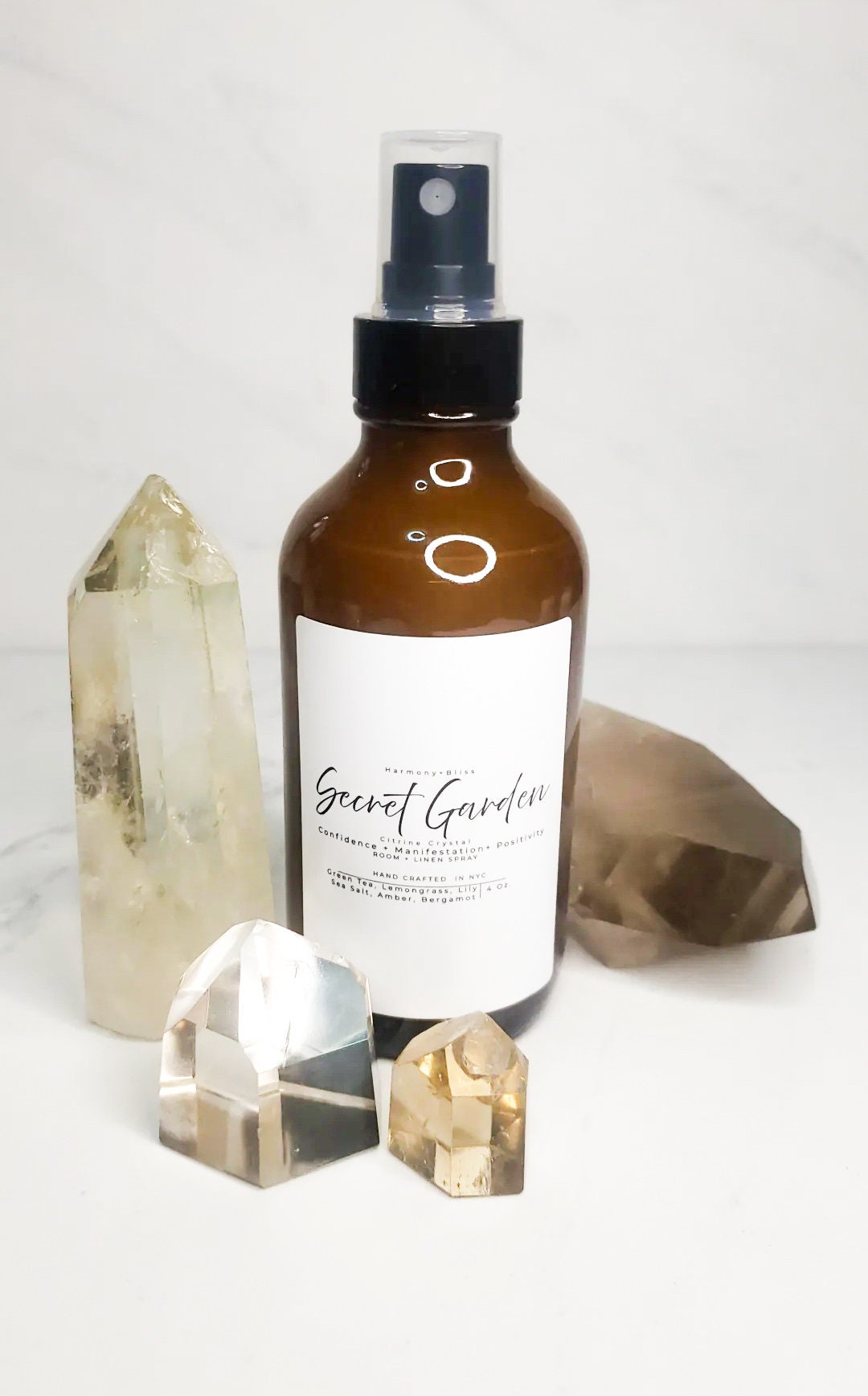 Secret Garden Spiritual Protection Spray Room Spray Crystal Infused ...