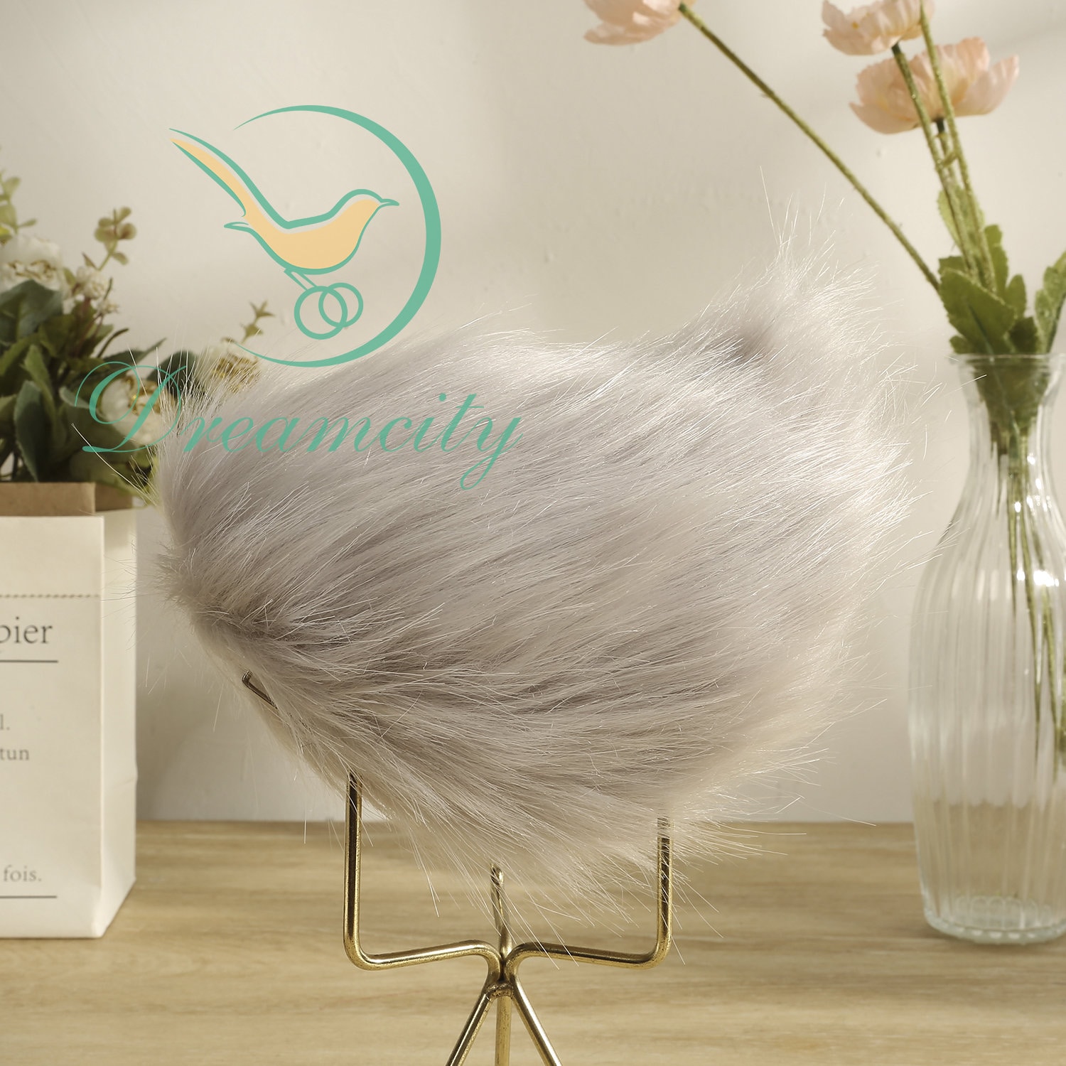 New Gray Rabbit White Rabbit Ears and Bunny Tail-cosplay-ass Plug ...