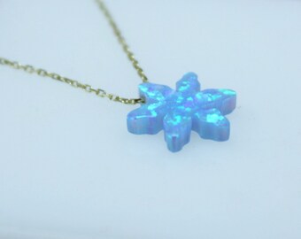 Real Snowflake Necklace - Etsy