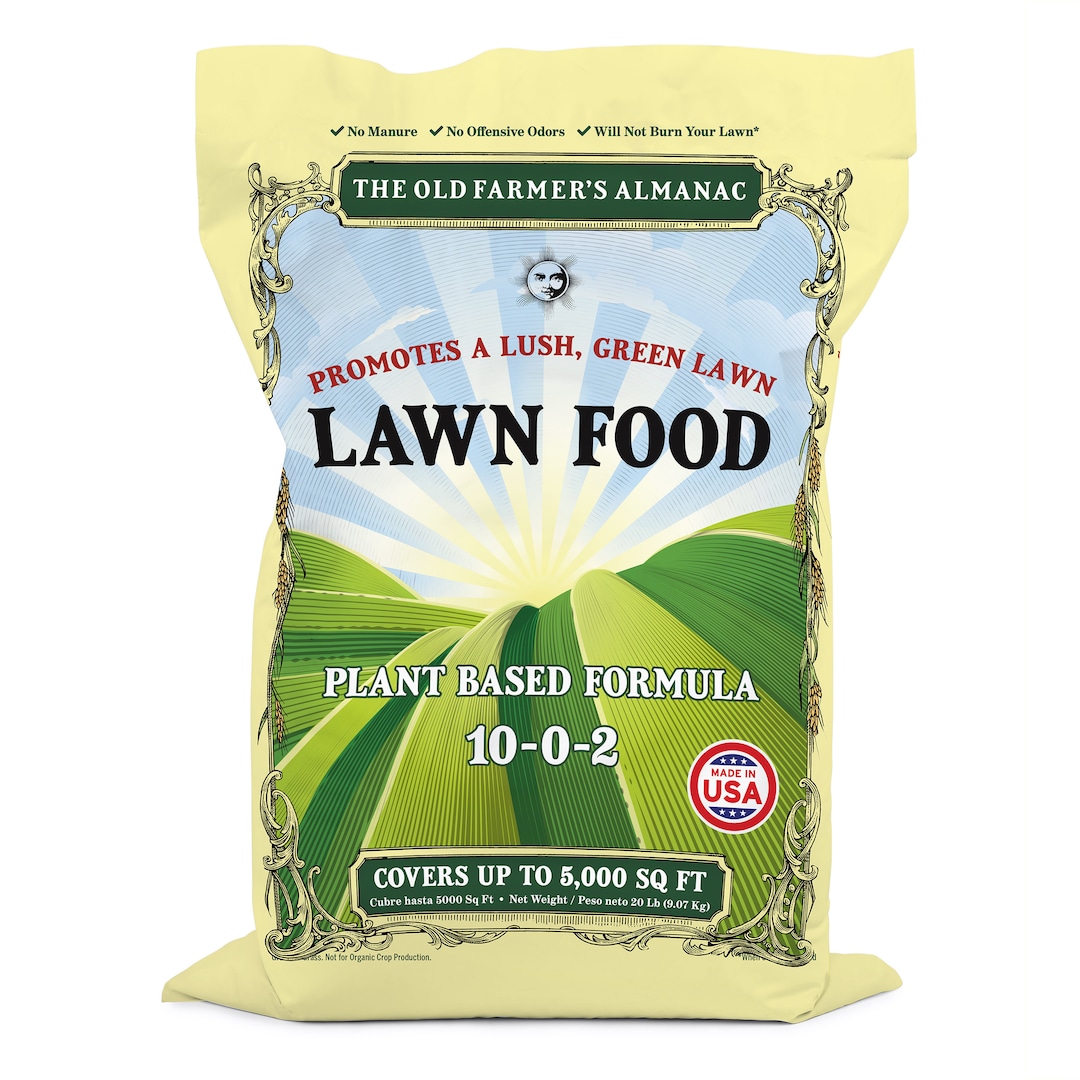 The Old Farmer's Almanac Lawn Food (20 Lbs - Covers 5,000 Sq Ft) - Etsy