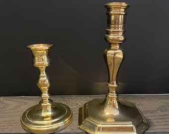 Baldwin Brass Candlesticks - Etsy