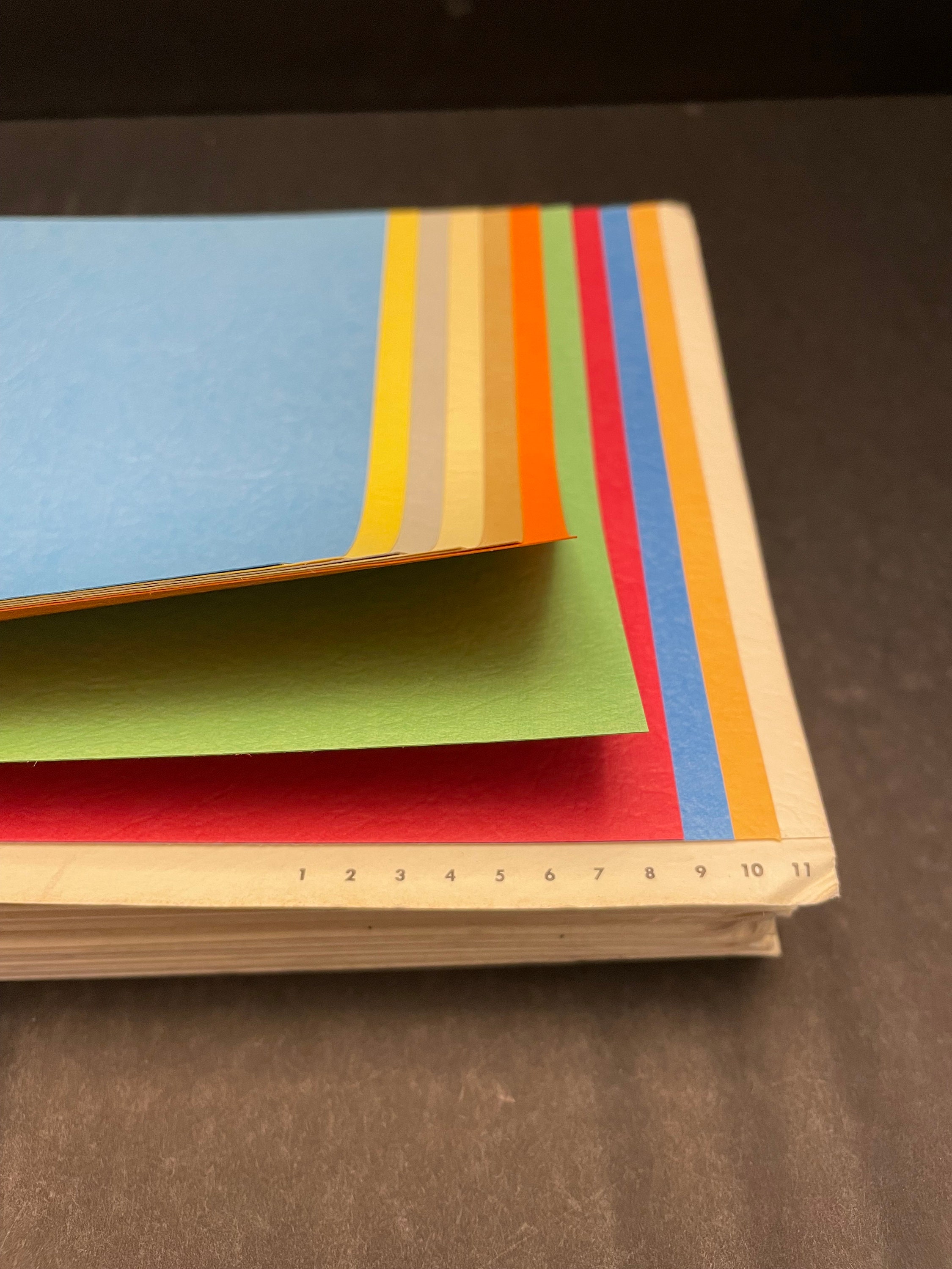 Vintage Salesman Booklet of Leather Embossed Papers - Etsy