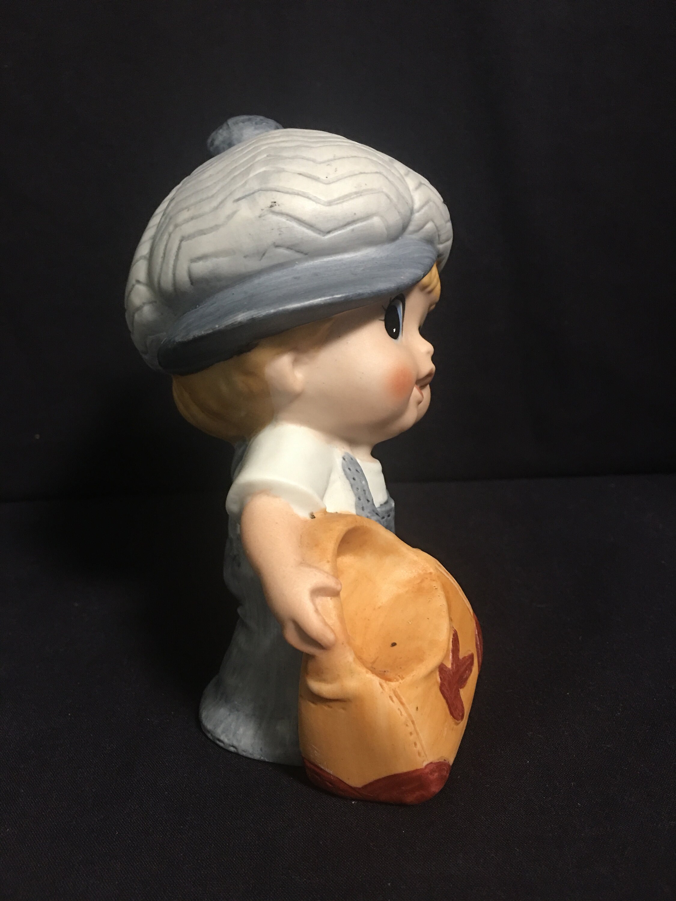 Vintage Homco Big Head Boy Figurine - Etsy