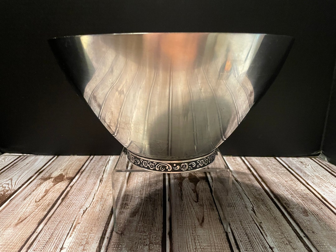 Vintage Oneida Custom Stainless Steel Bowl - Etsy