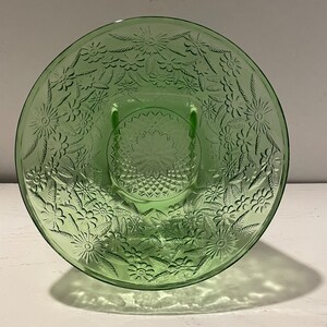 Vintage Indiana Glass Pineapple & Floral Bowl - Etsy