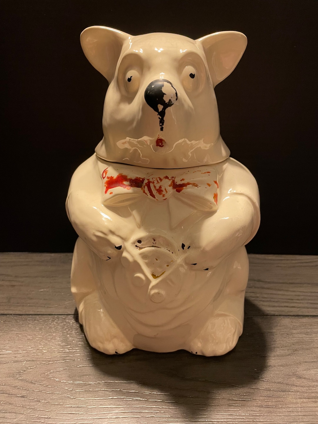 Vintage Mccoy Teddy Bear Cookie Jar - Etsy