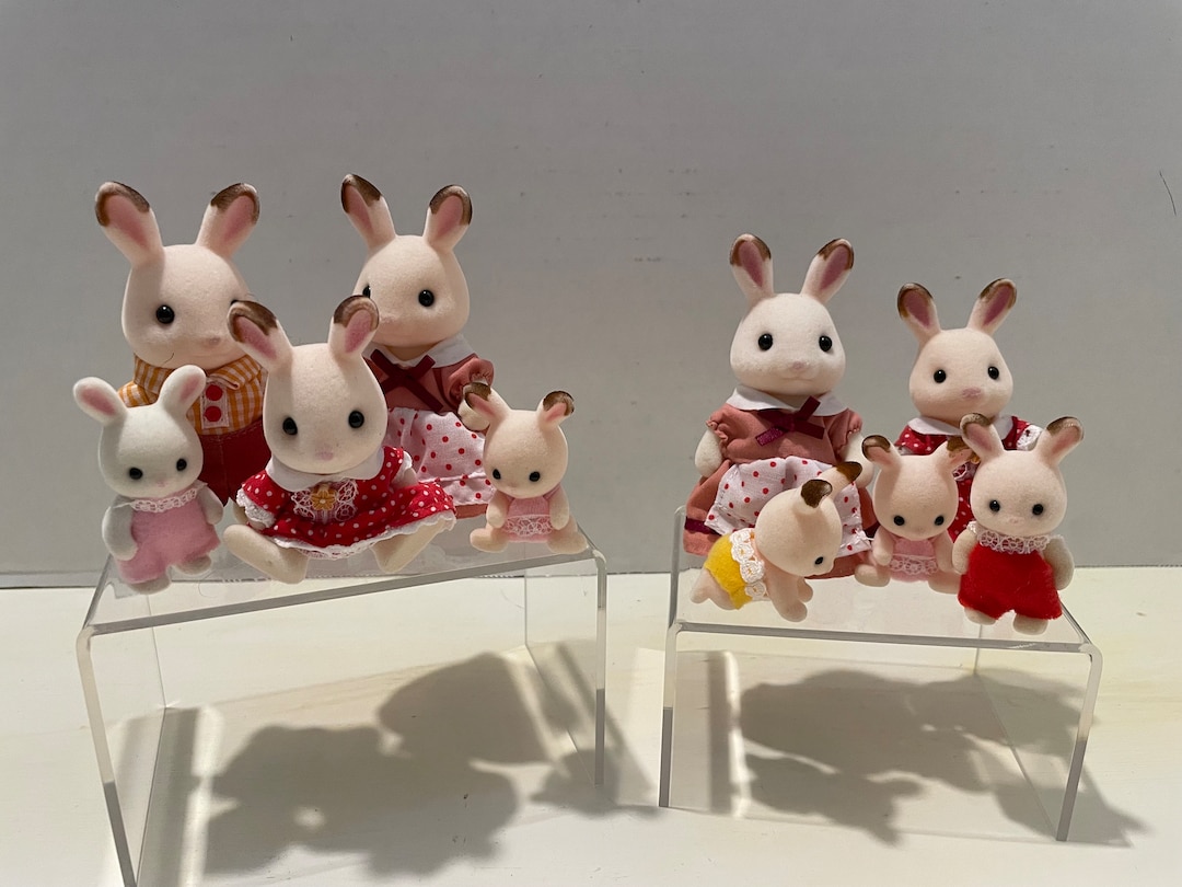 Vintage Calico Critters Family - Etsy