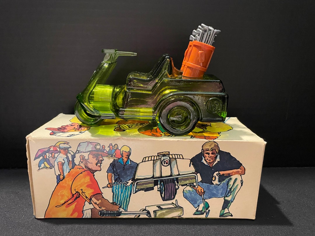 1980's "avon Open" Golf Cart After Shave Bottle - Etsy
