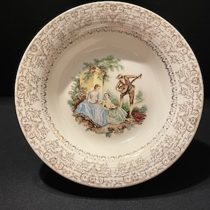 Vintage Triumph American Limoges Shallow Bowl - Etsy