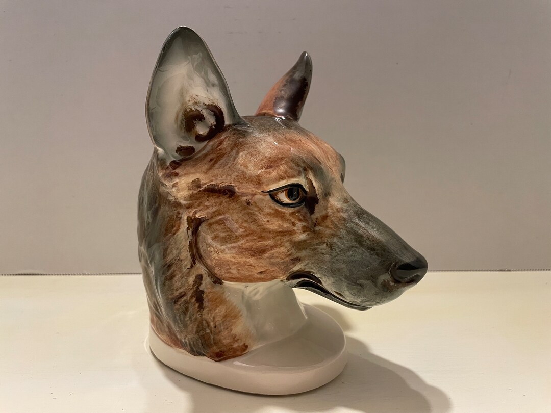 Vintage Nancy Pew German Shepherd Planter - Etsy