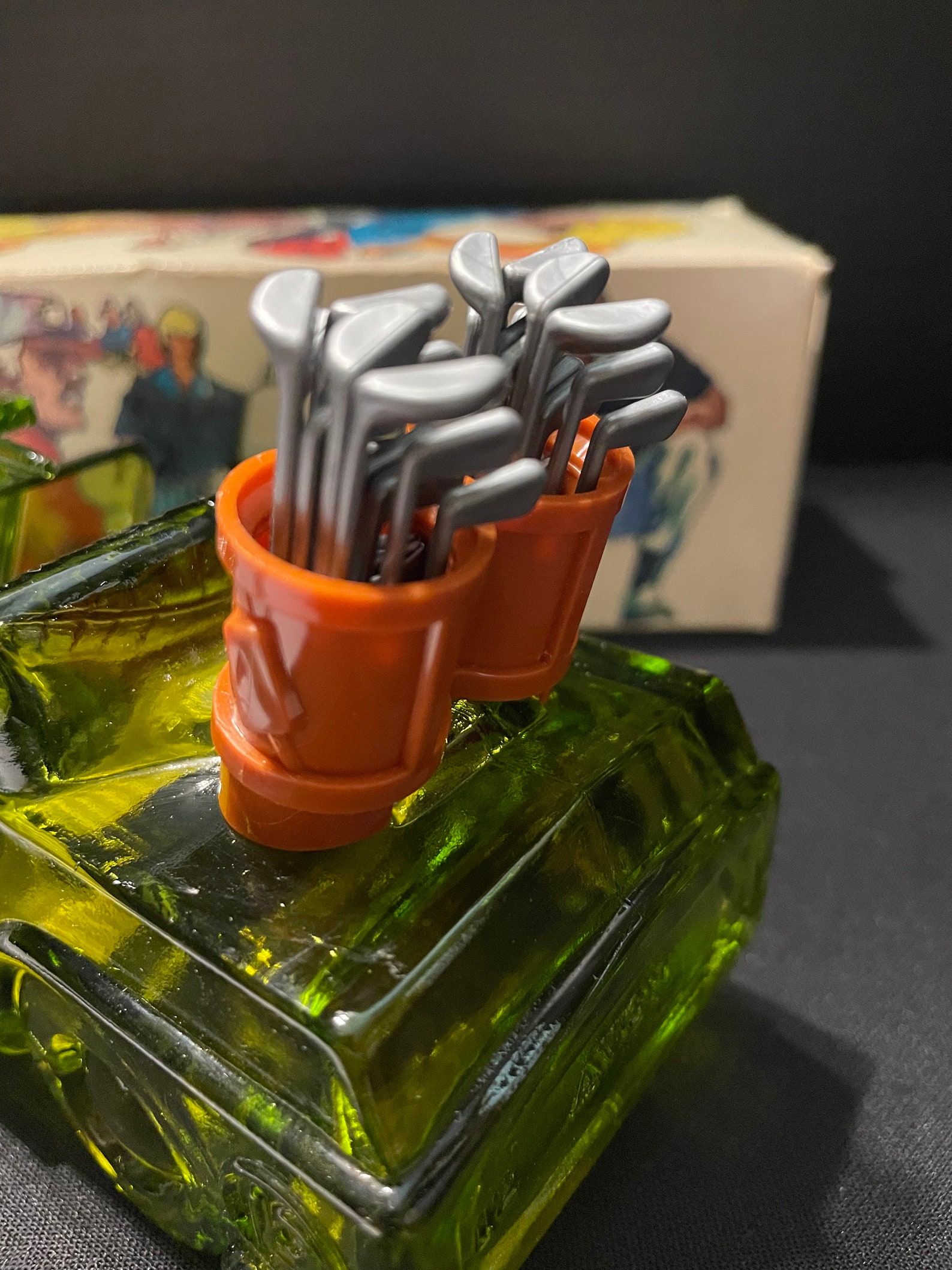 1980's avon Open Golf Cart After Shave Bottle - Etsy