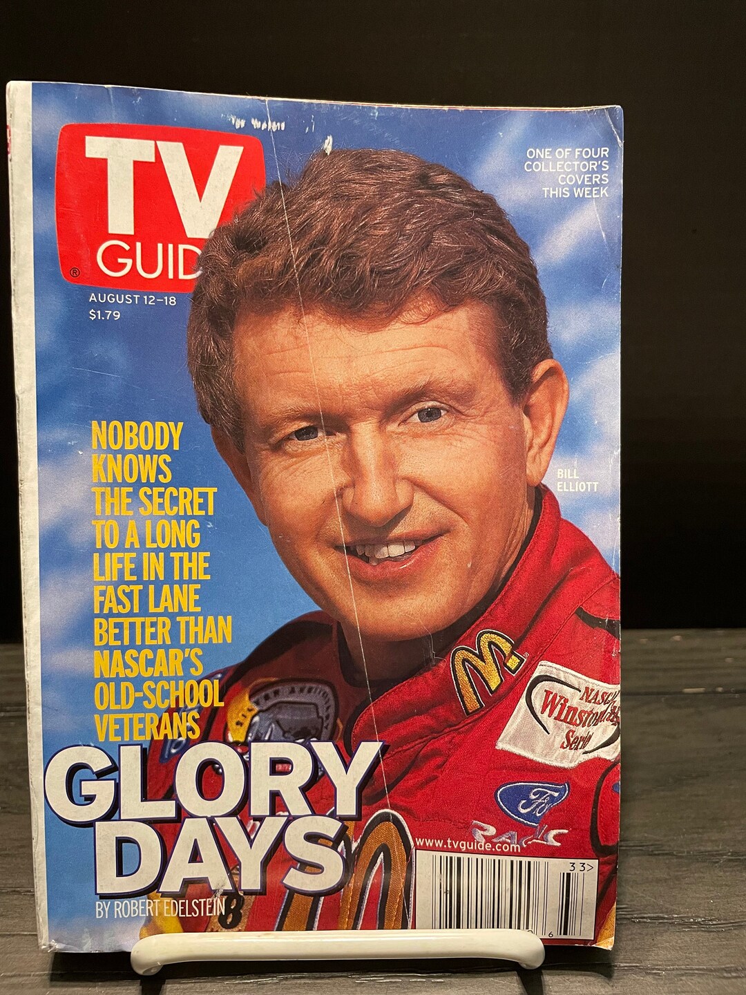 2000 Bill Elliot TV Guide - Etsy