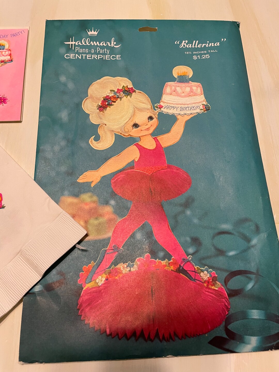 1970's Hallmark "ballerina" Centerpiece - Etsy