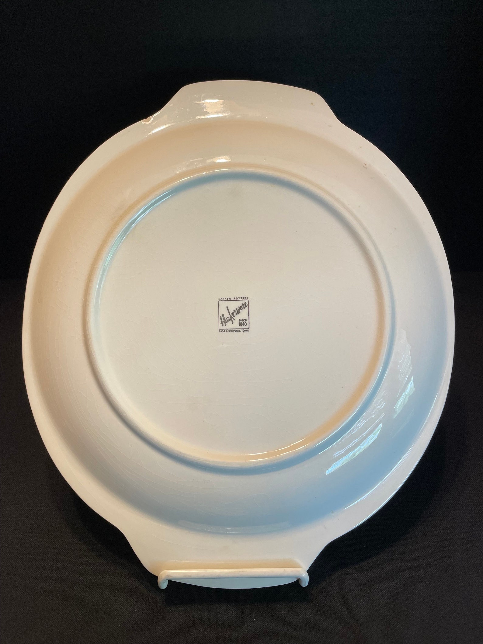 Vintage Harkerware Pottery Platter - Etsy